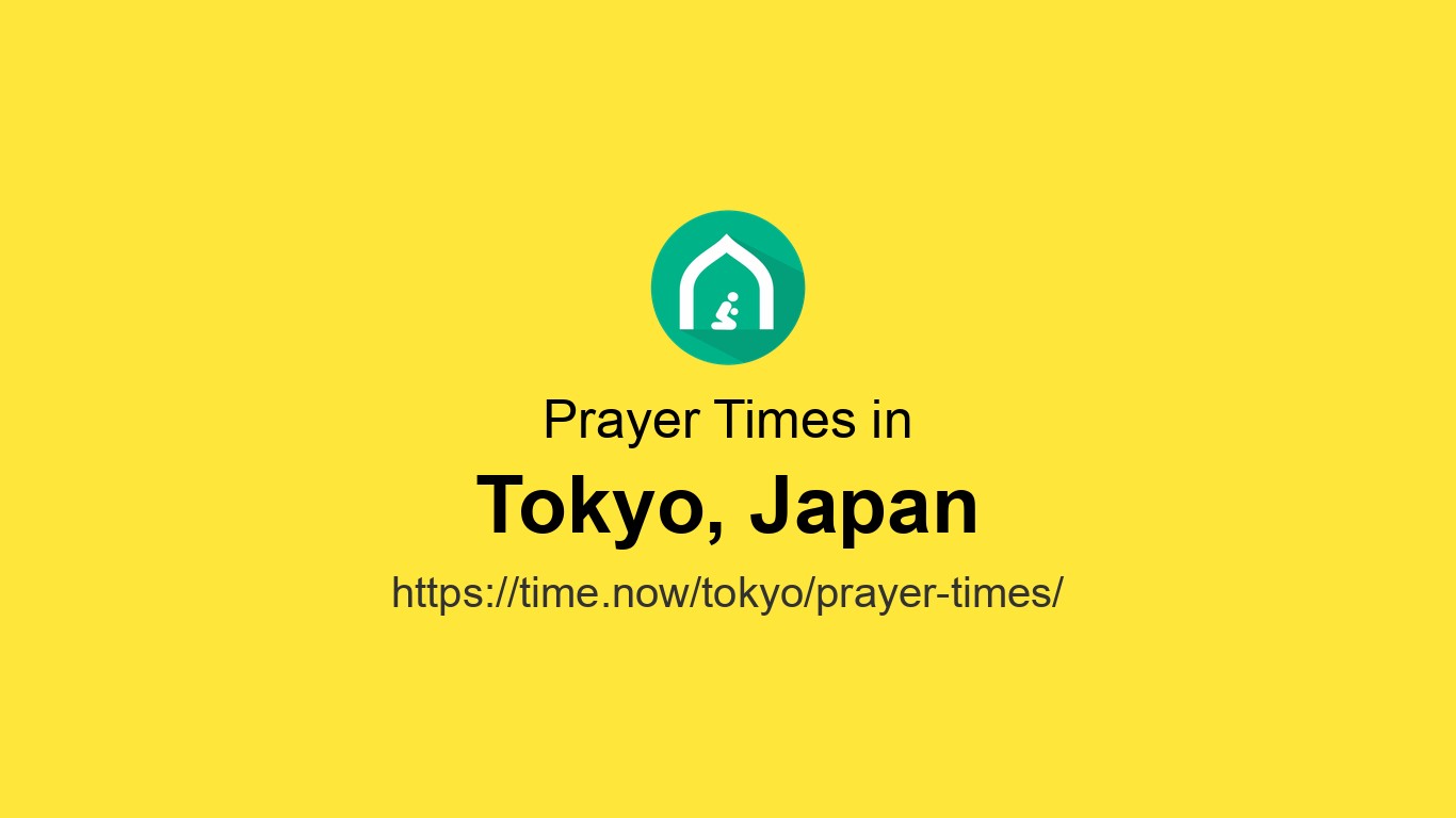 Dhuhr Prayer Time in Tokyo, Japan | Time.now