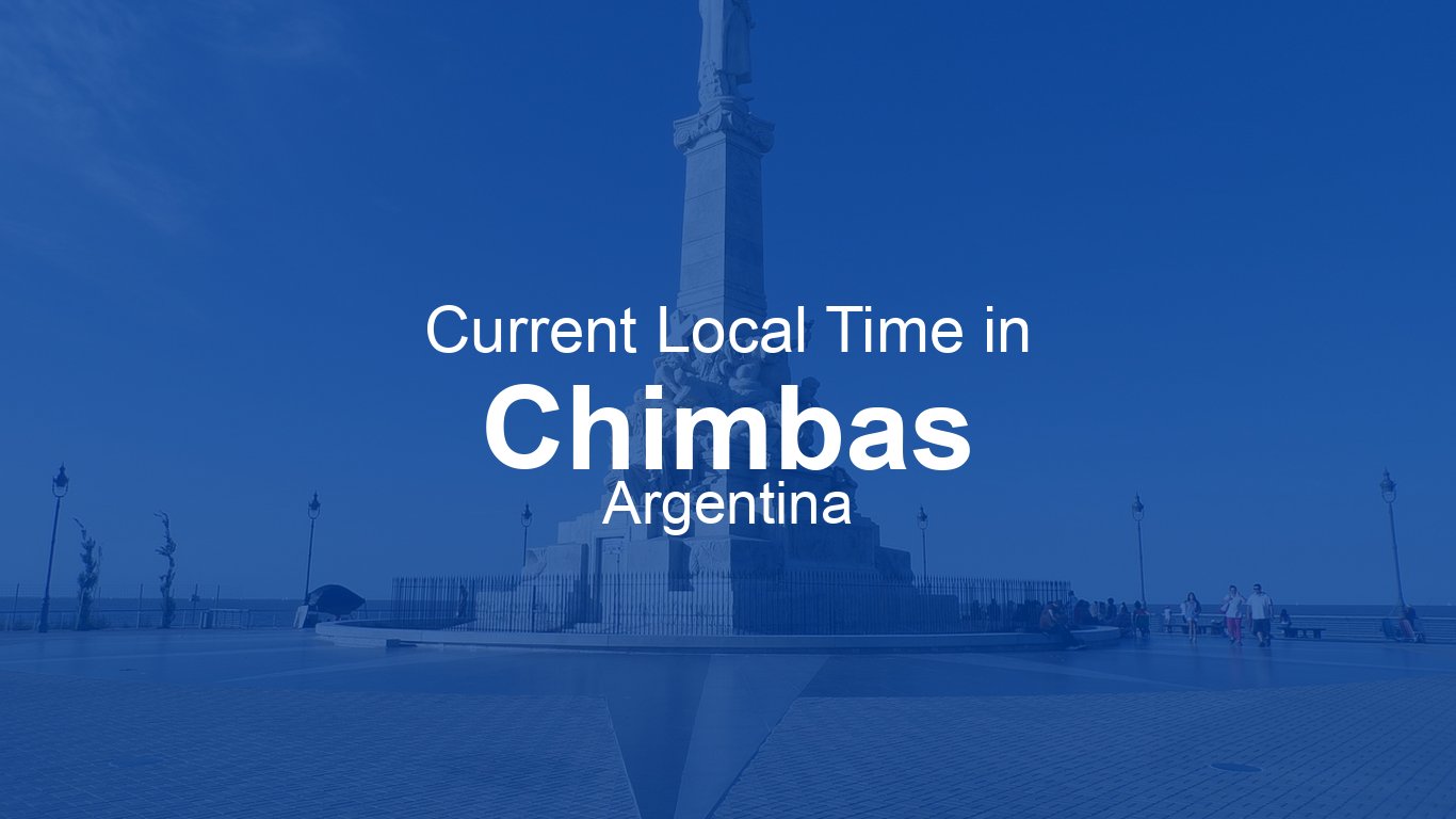 Time Now in Chimbas, Argentina | Time.now