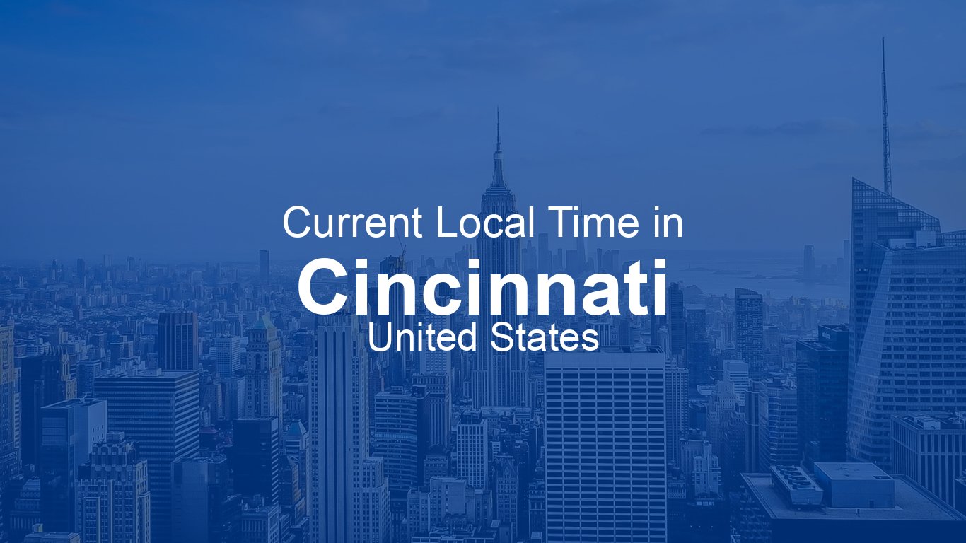 Time Now in Cincinnati, United States | Time.now