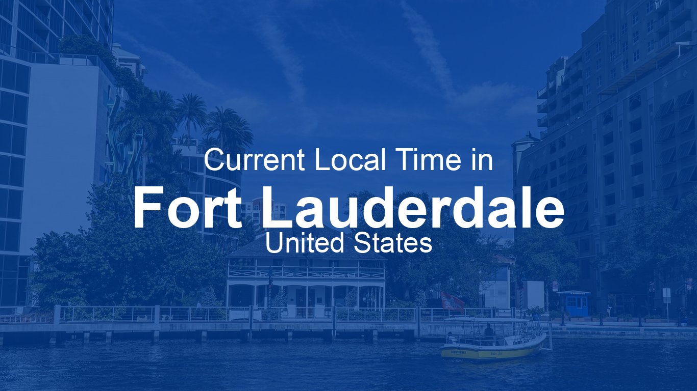 Time Now in Fort Lauderdale, United States | Time.now