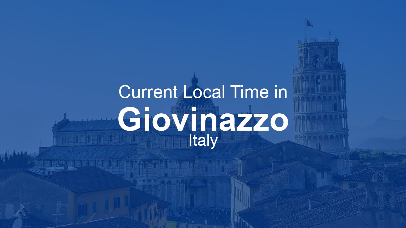 Current Time in Giovinazzo, Italy | Time.now