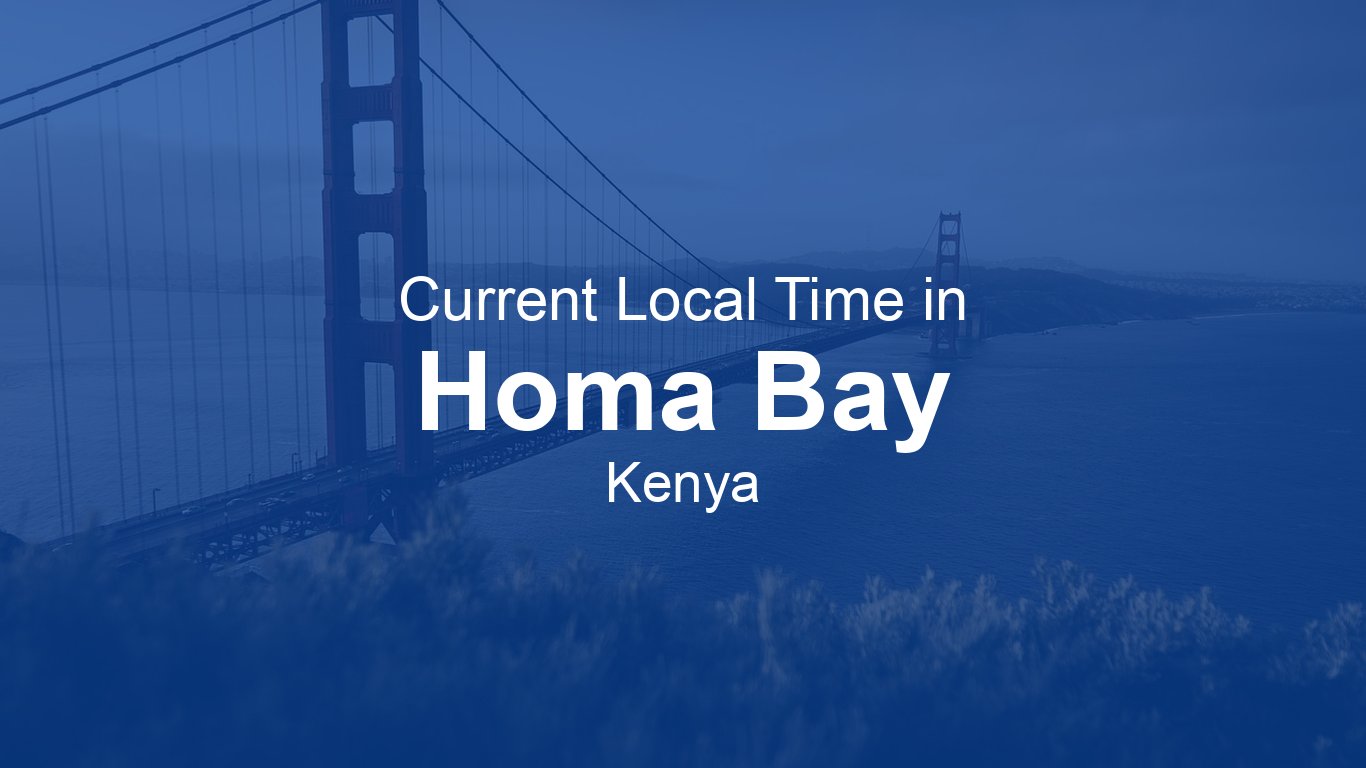 Current Time in Homa Bay, Kenya | Time.now