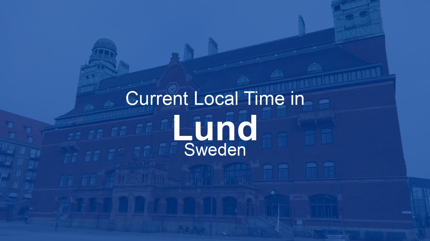 Time Now in Lund, Sweden | Time.now