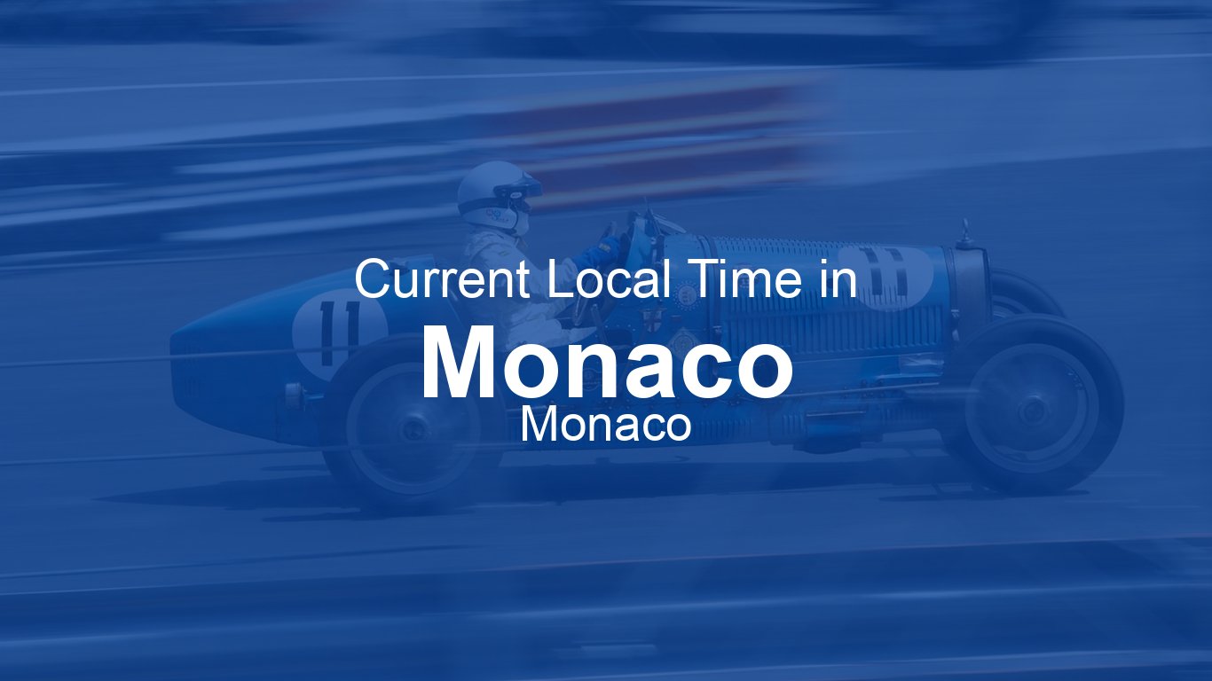 Time Now in Monaco, Monaco | Time.now
