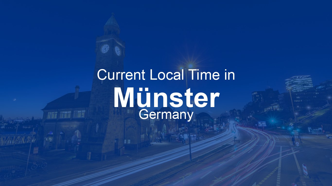Time Now in Münster, Germany | Time.now