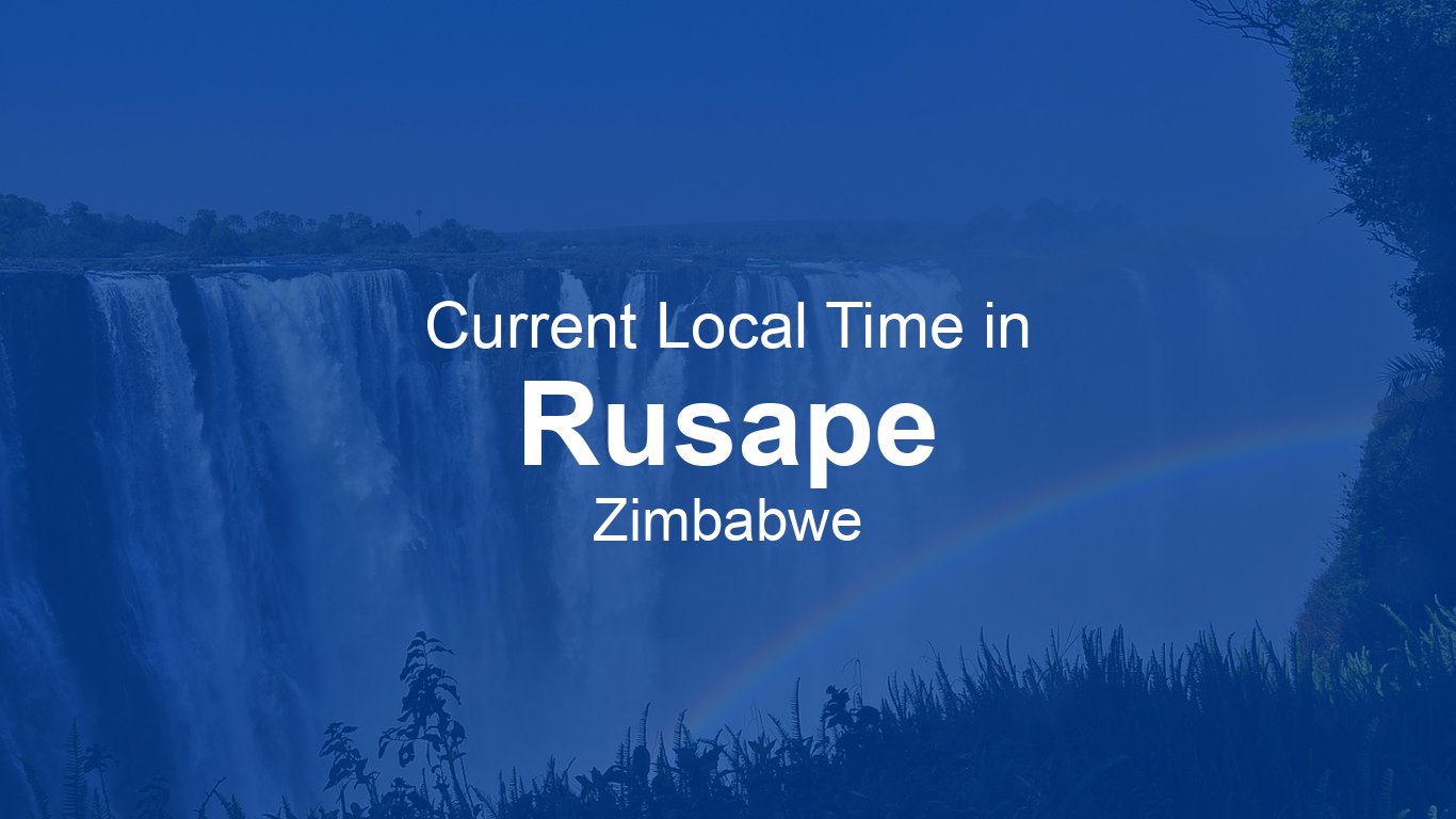 Current Time in Rusape, Zimbabwe | Time.now