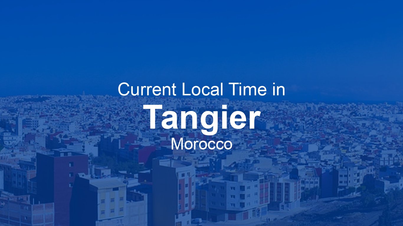 Time Now in Tangier, Morocco | Time.now
