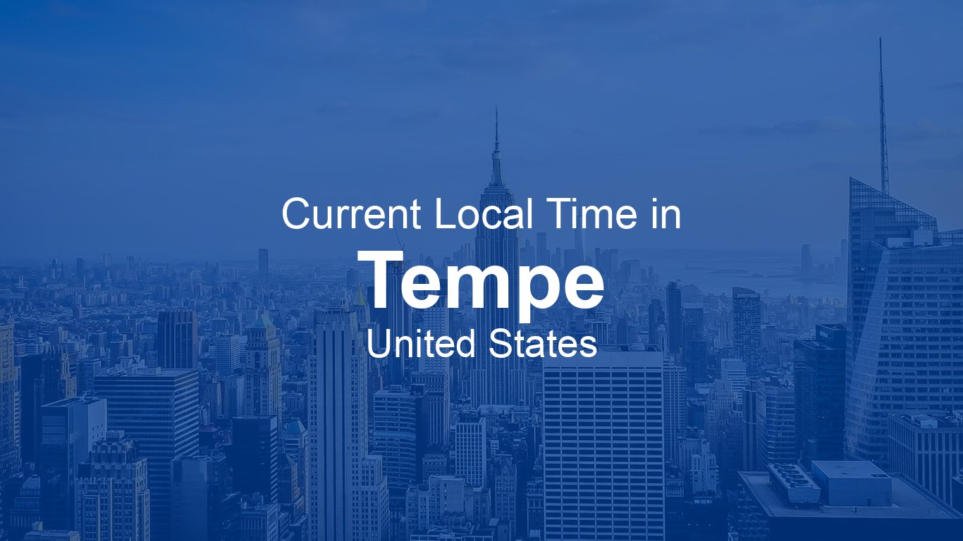 Time Now in Tempe, United States | Time.now
