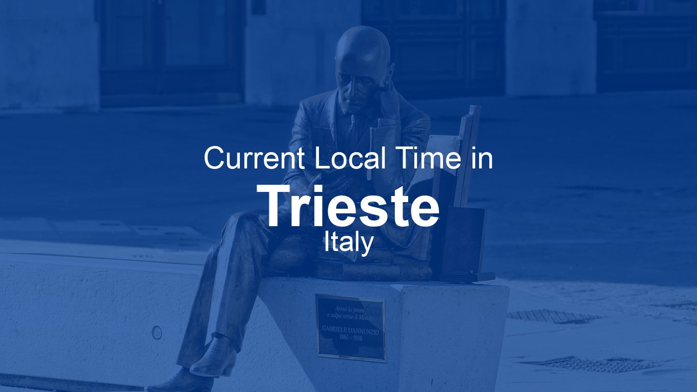 Time Now in Trieste, Italy | Time.now
