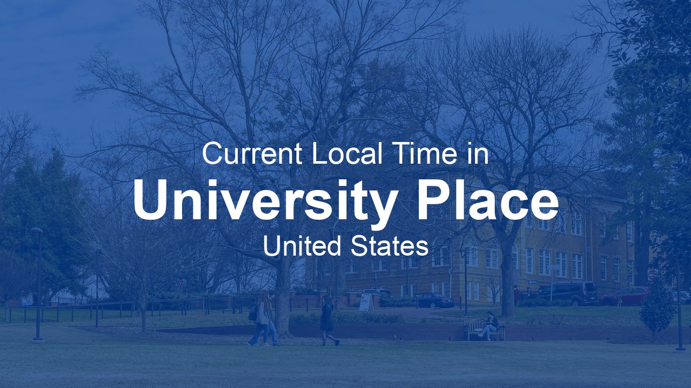 Current Time in University Place, United States | Time.now