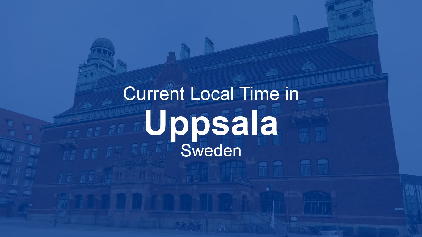 Time Now in Uppsala, Sweden | Time.now