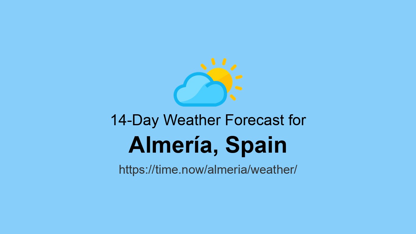 Weather in Almería, Spain | Time.now