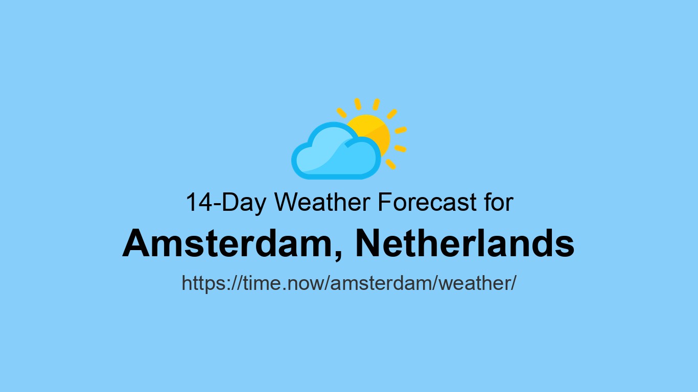 Weather in Amsterdam | Time.now