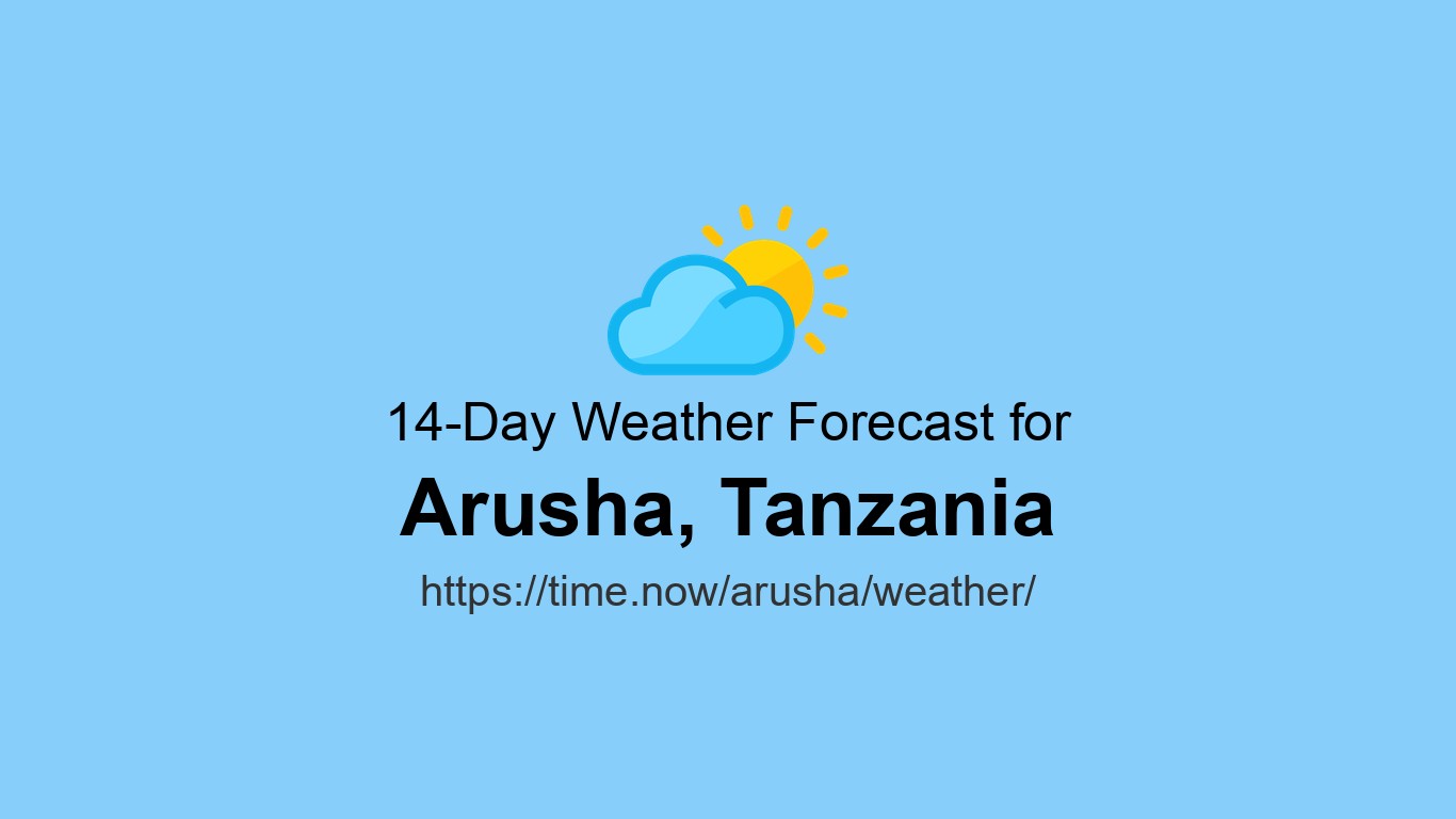 Weather in Arusha, Tanzania | Time.now