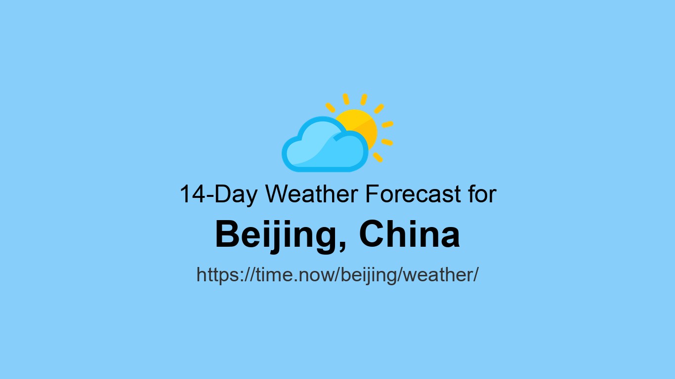 Weather in Beijing | Time.now