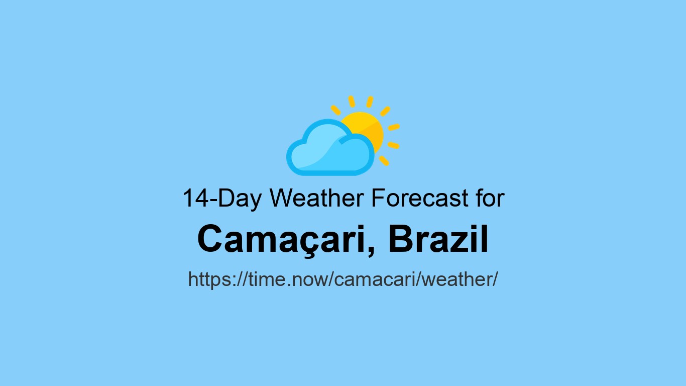 Weather in Camaçari, Brazil | Time.now