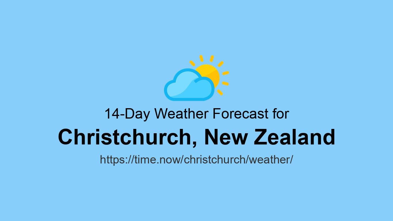 Weather in Christchurch | Time.now