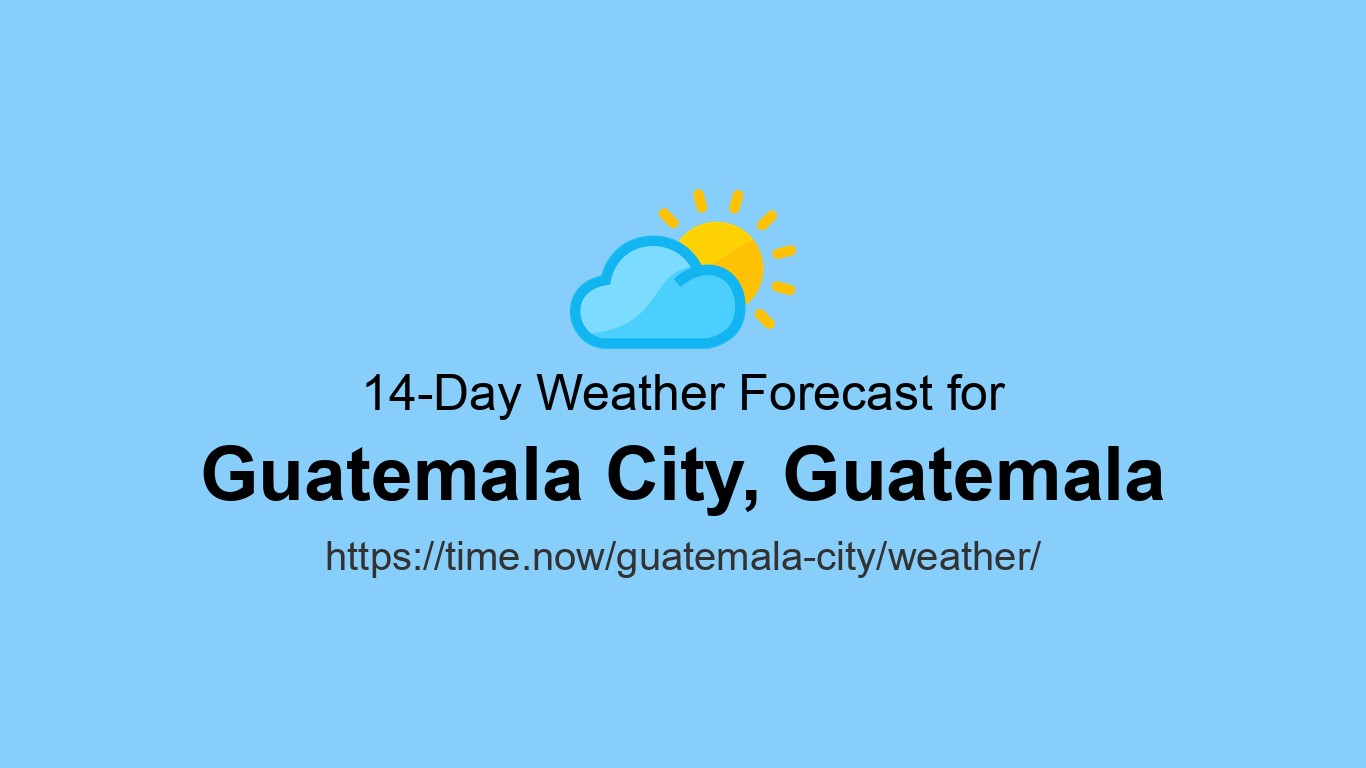 Weather in Guatemala City | Time.now