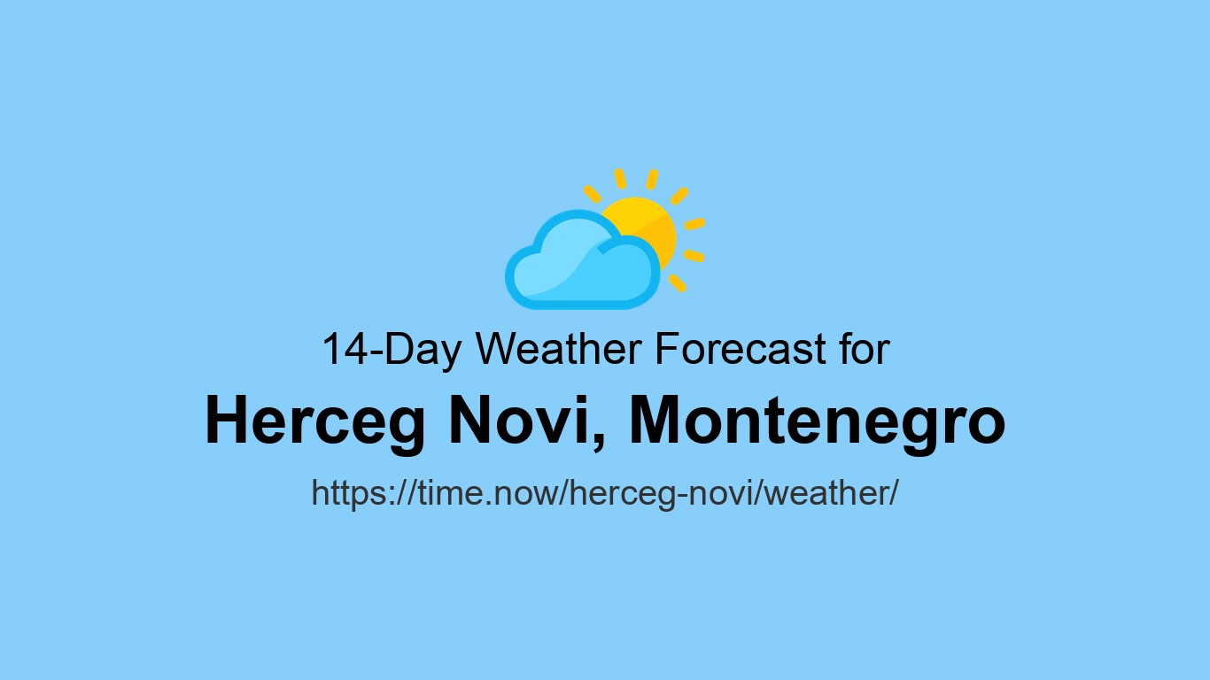 Weather in Herceg Novi | Time.now