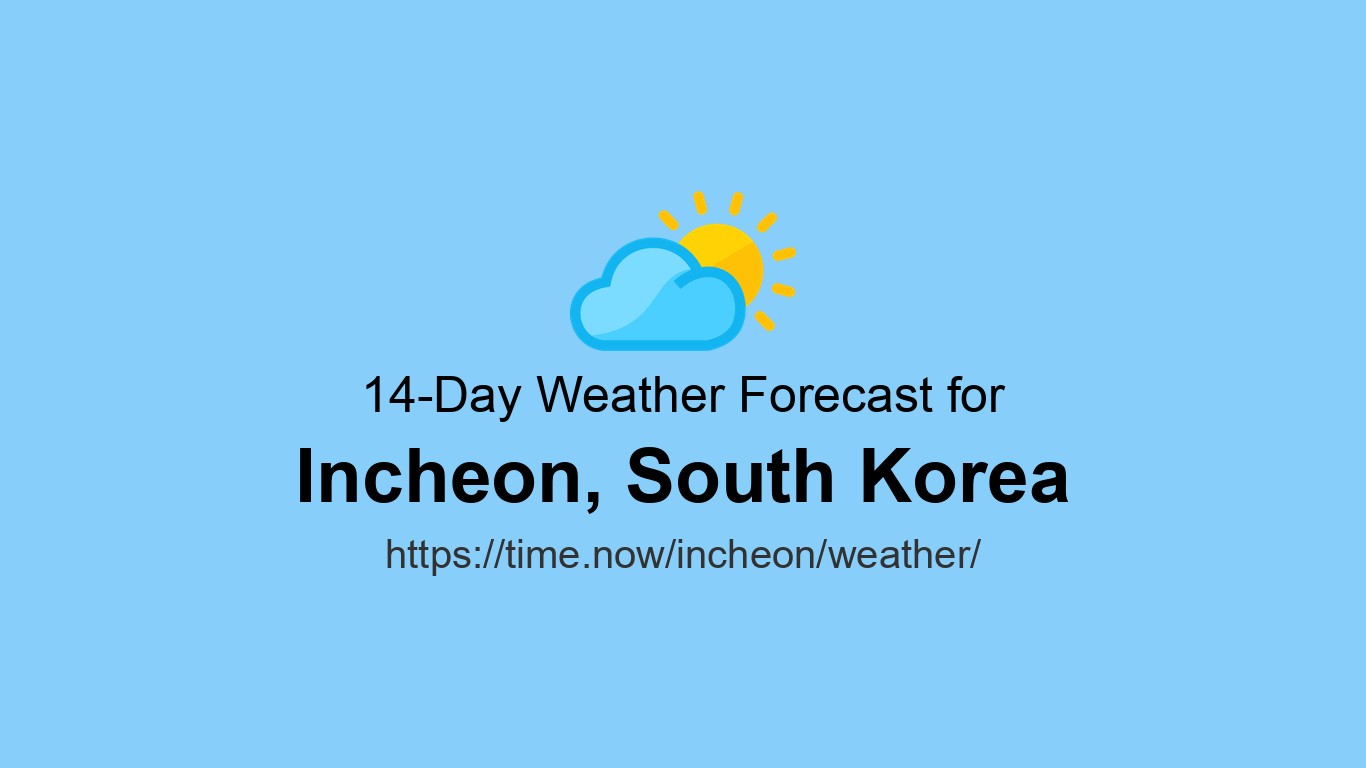 Weather in Incheon | Time.now