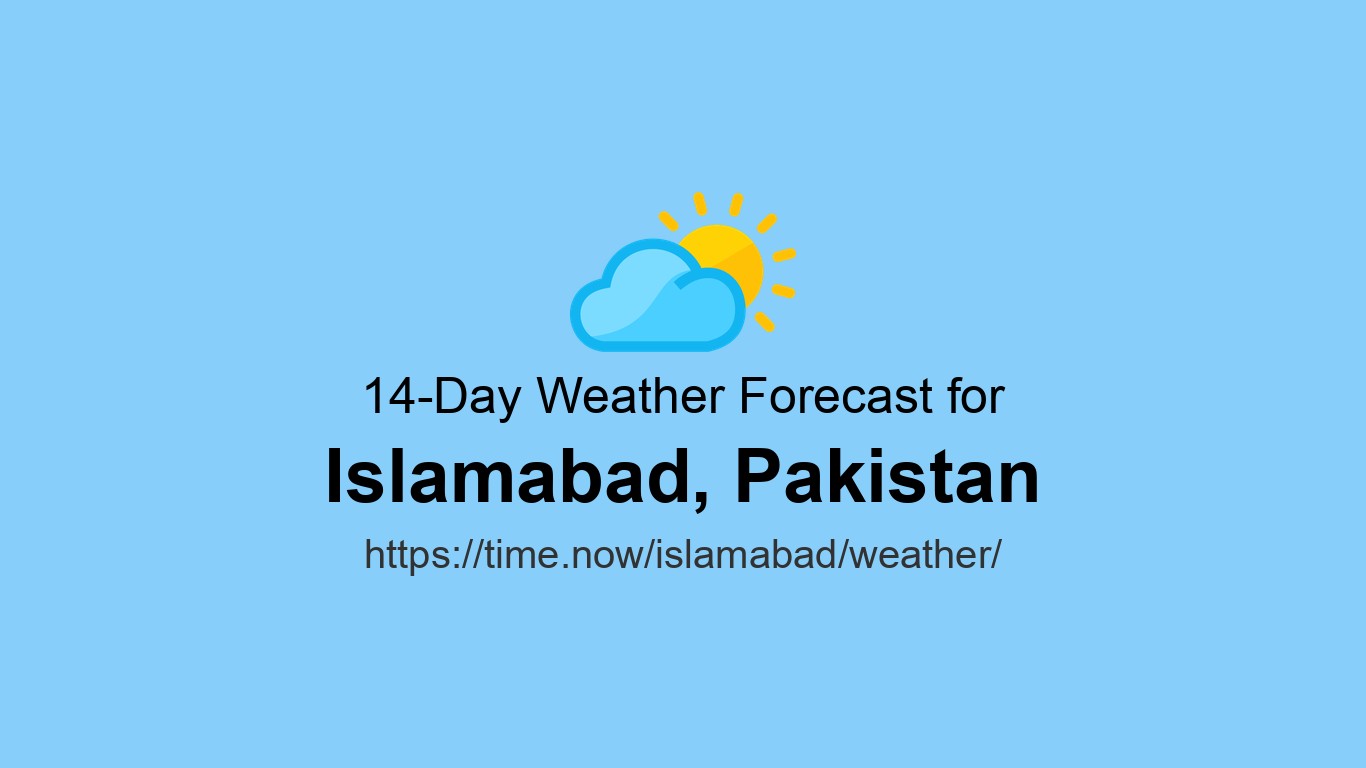 Weather in Islamabad | Time.now