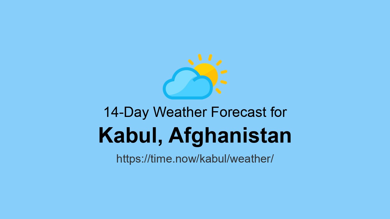 Weather in Kabul | Time.now