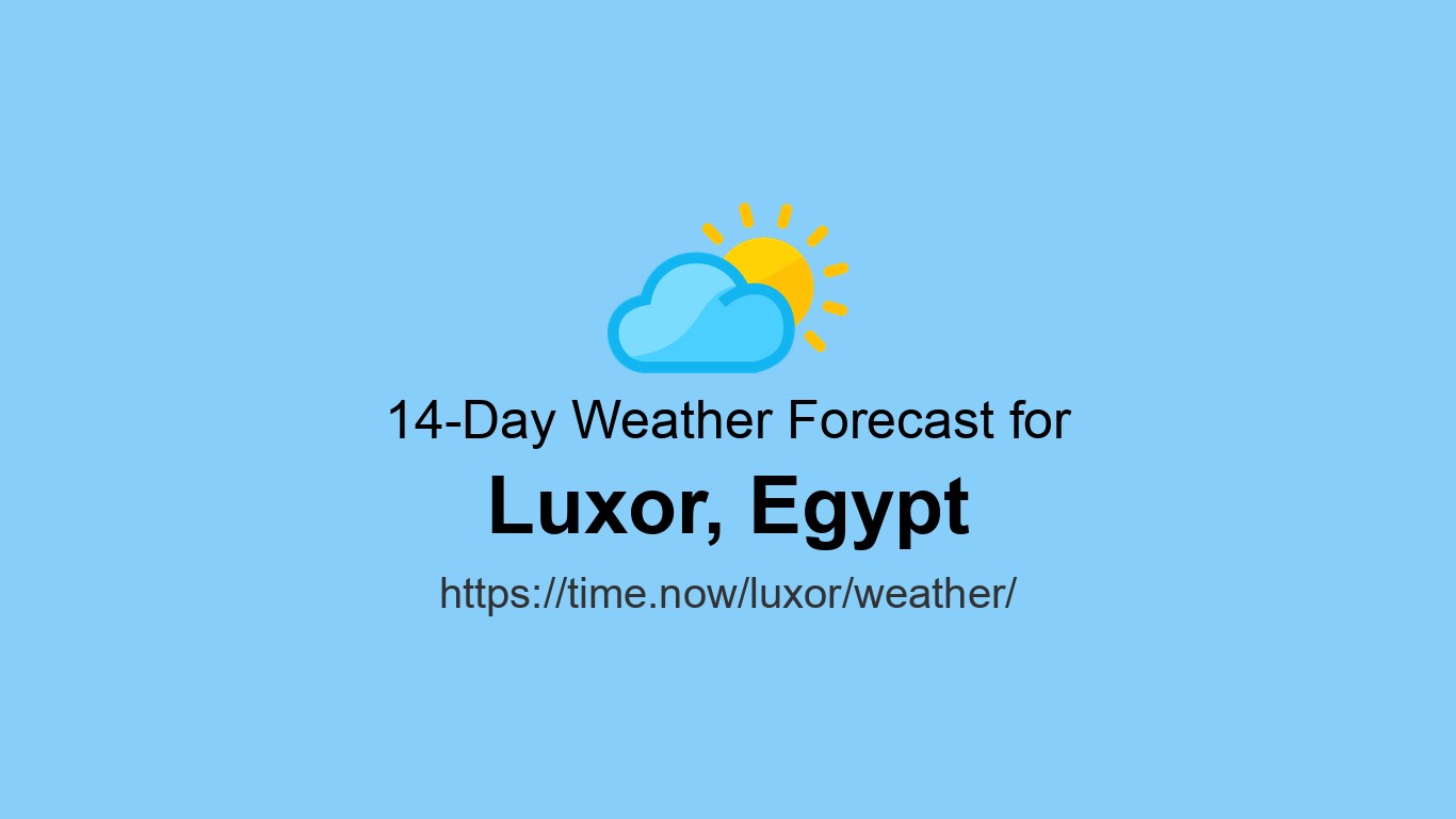 Weather in Luxor | Time.now