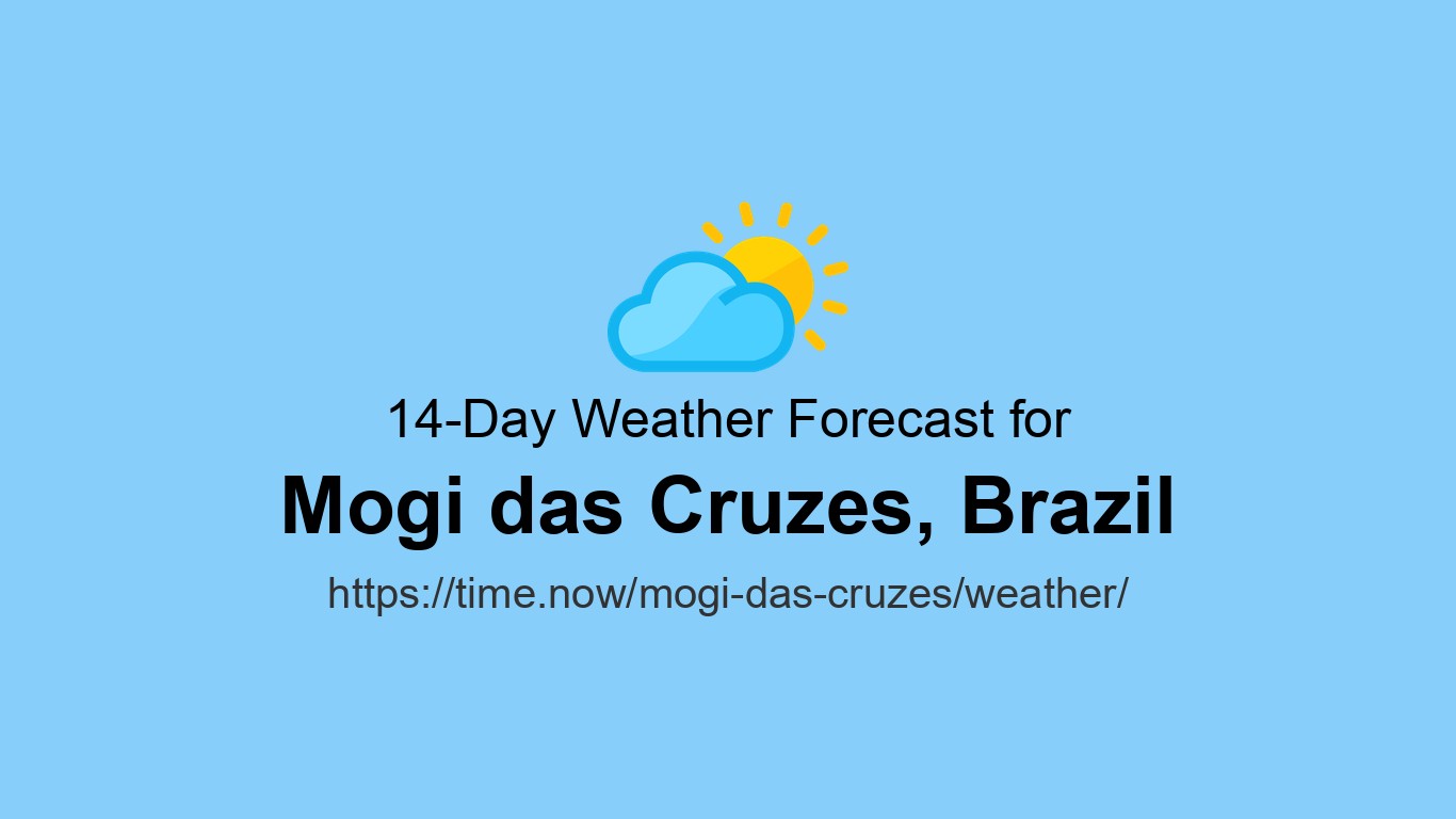 Weather in Mogi das Cruzes, Brazil | Time.now