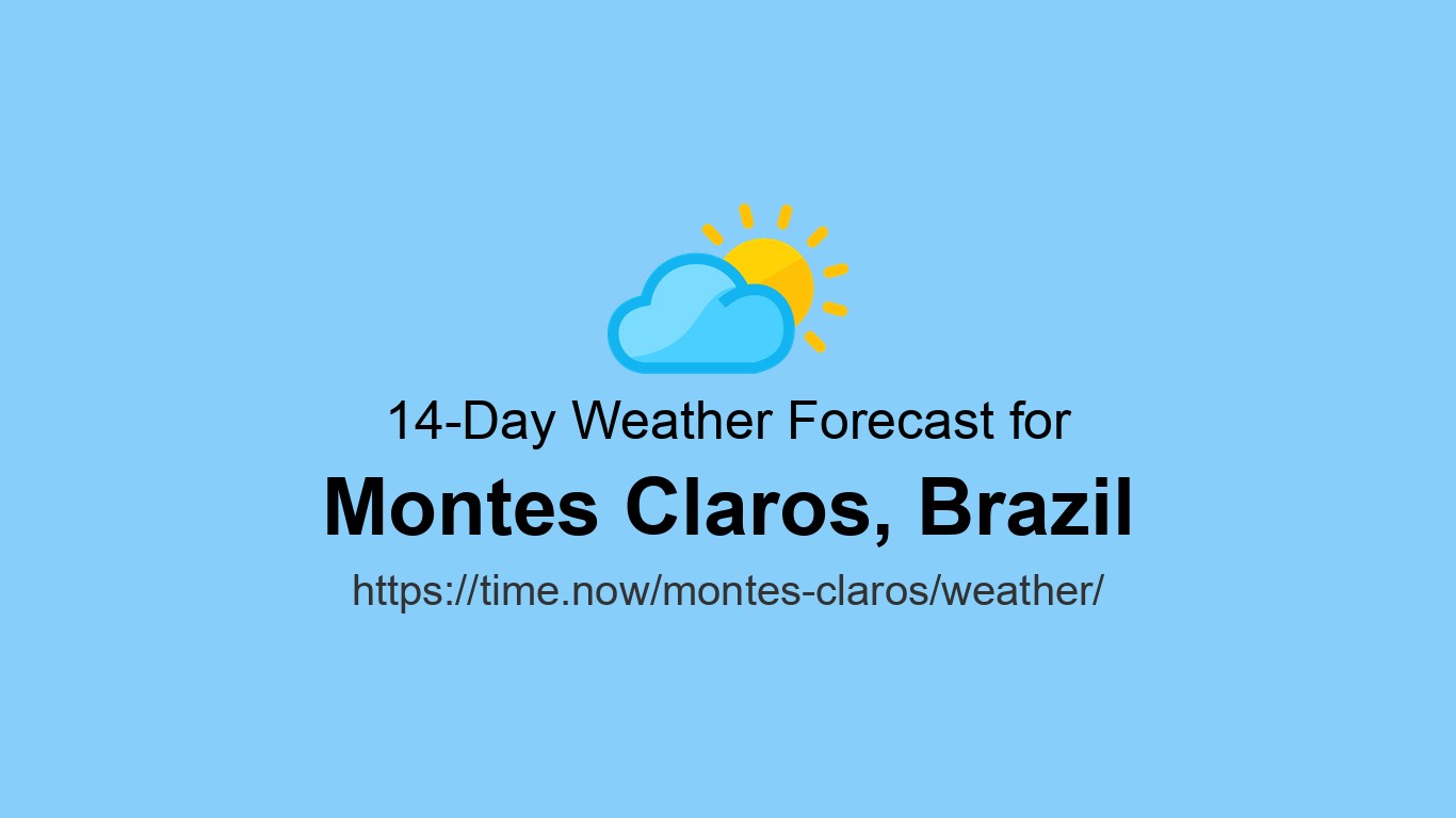 Weather in Montes Claros, Brazil | Time.now