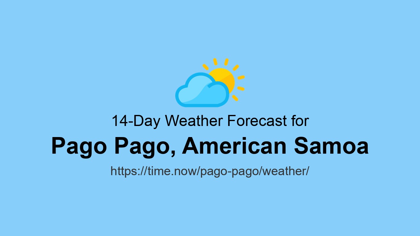Weather in Pago Pago | Time.now