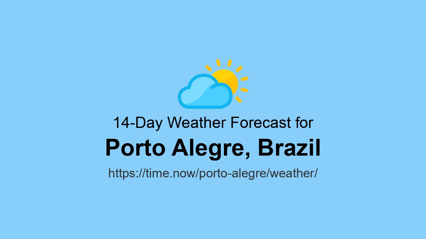 Weather in Porto Alegre | Time.now