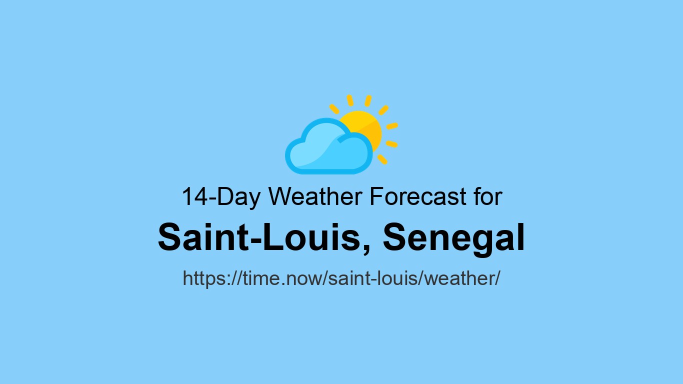 Weather in Saint-Louis | Time.now