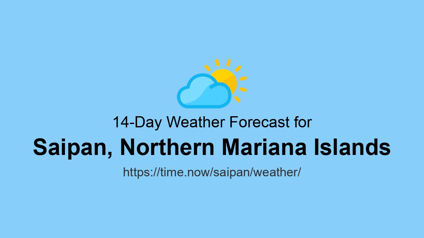 Weather in Saipan | Time.now