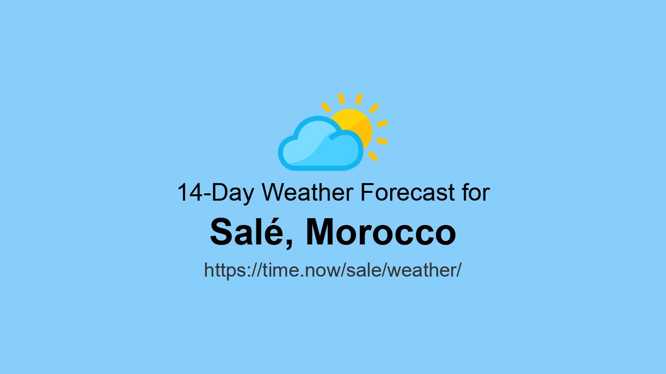Weather in Salé, Morocco | Time.now