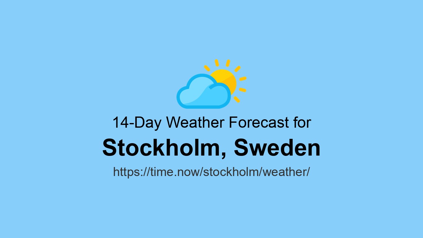 Weather in Stockholm | Time.now