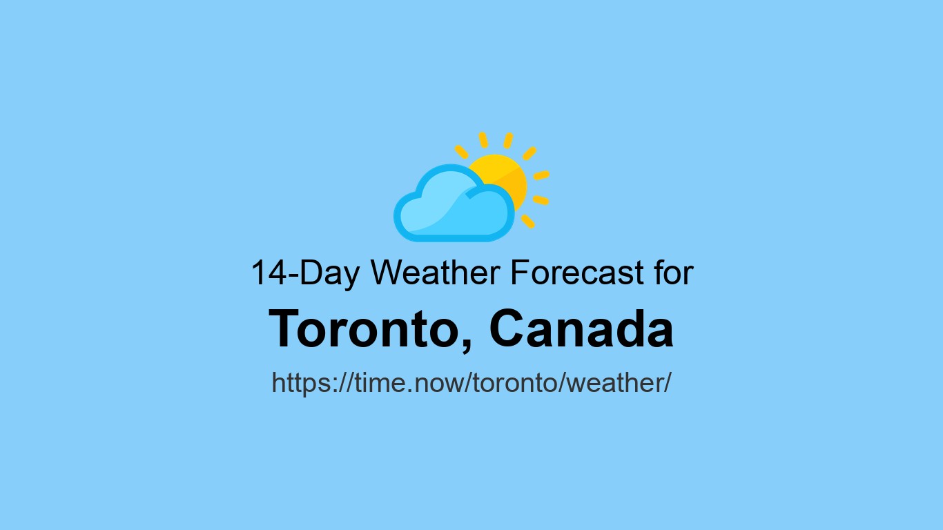 Weather in Toronto | Time.now