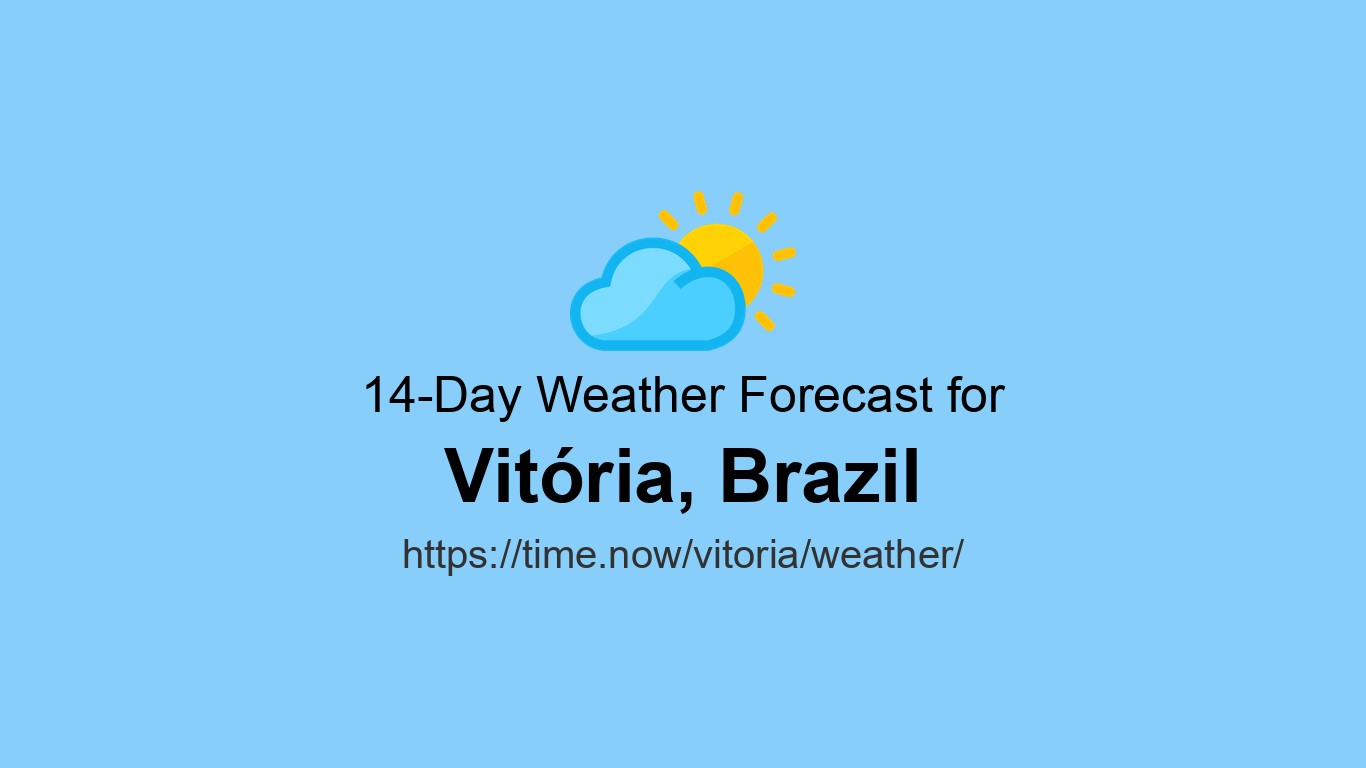 Weather in Vitória, Brazil | Time.now