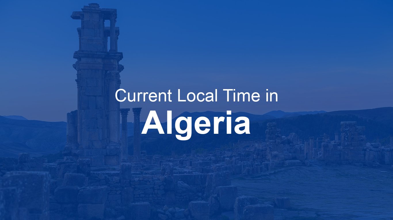 Time Now in Algeria | Time.now