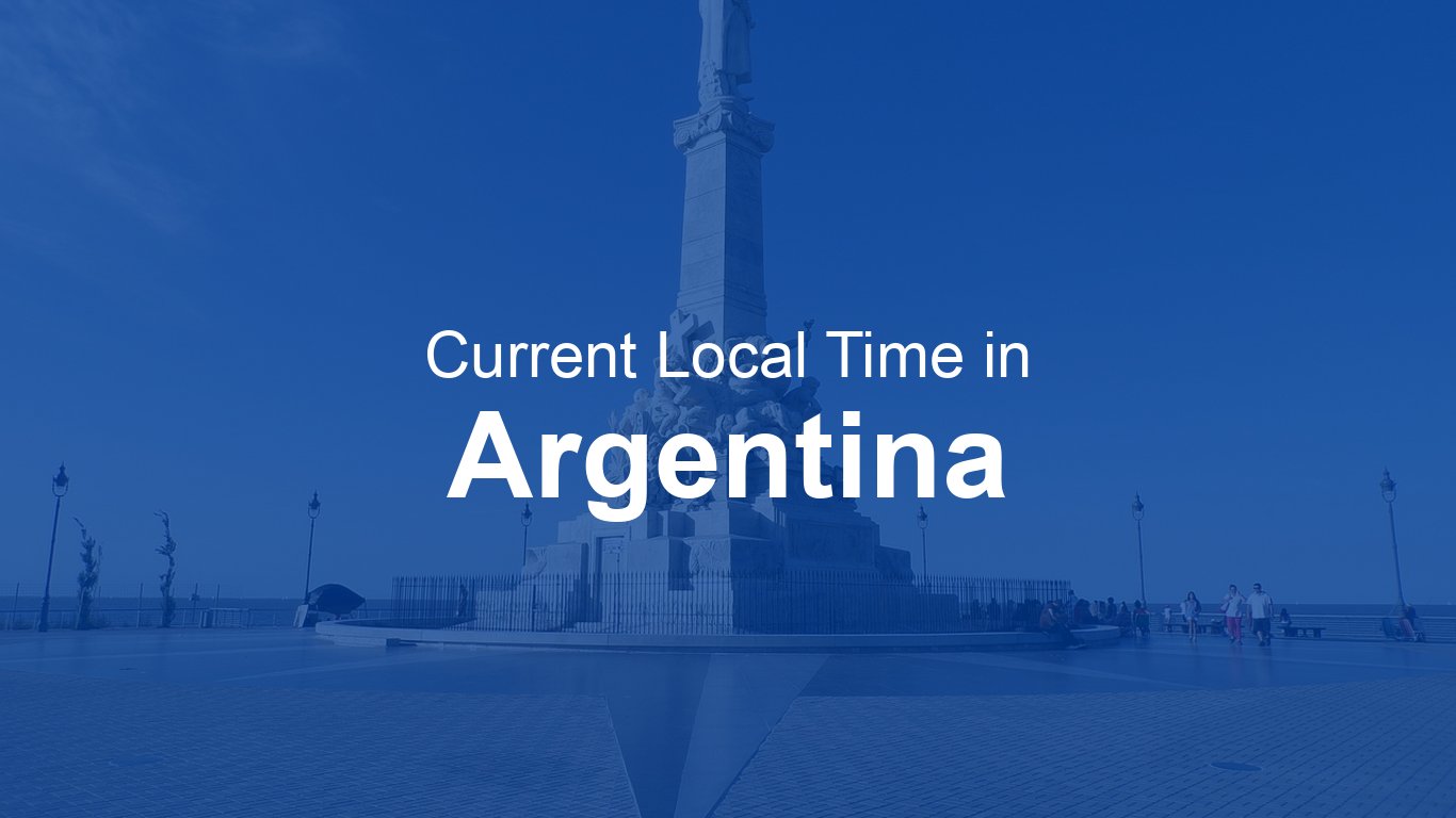Time Now in Argentina | Time.now
