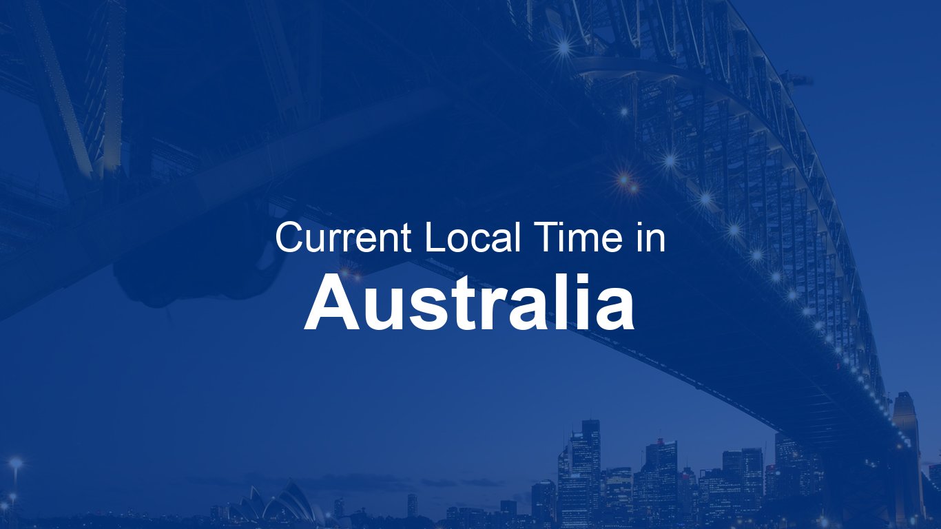 Time Now in Australia | Time.now