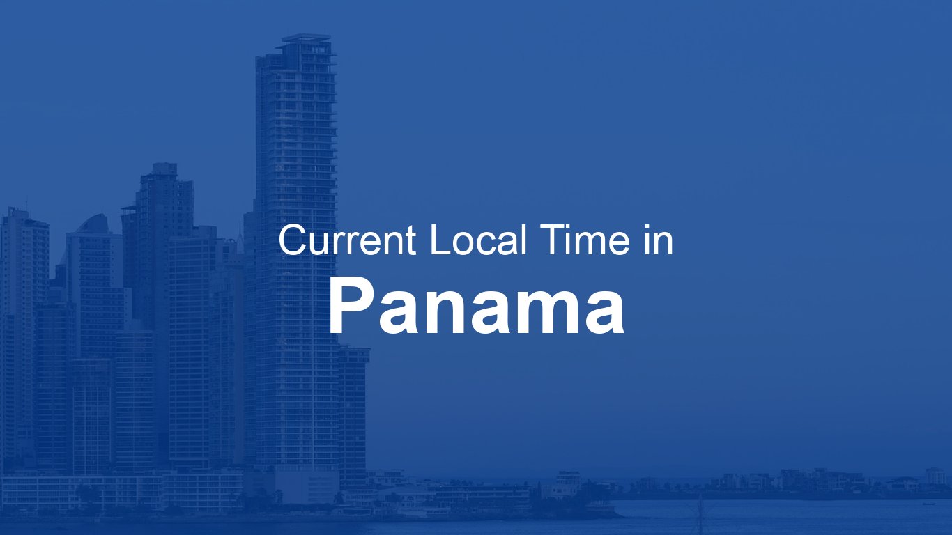 Time Now in Panama | Time.now