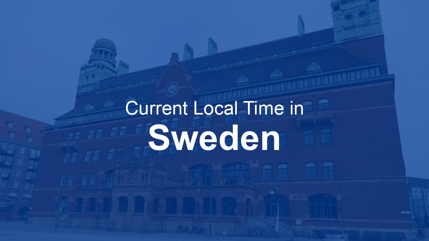 Time Now in Sweden | Time.now
