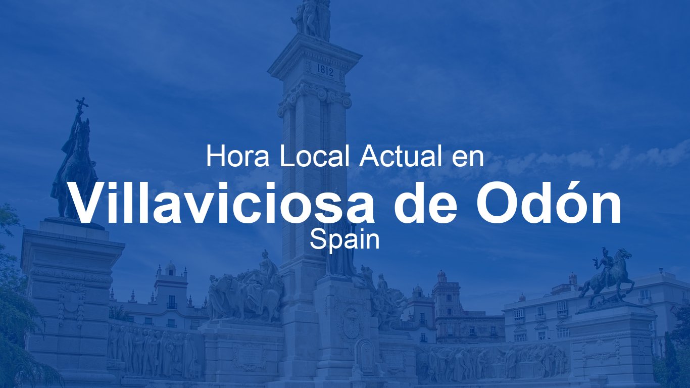 Hora actual en Villaviciosa de Odón, España | Time.now