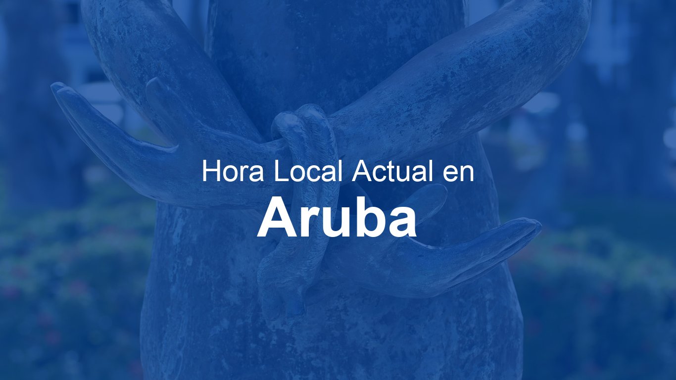 Time in Aruba: Oranjestad (AST) Live Clock | Time.now