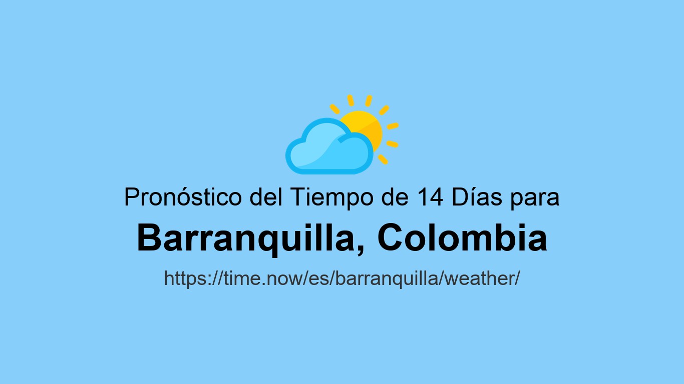Clima en Barranquilla | Time.now