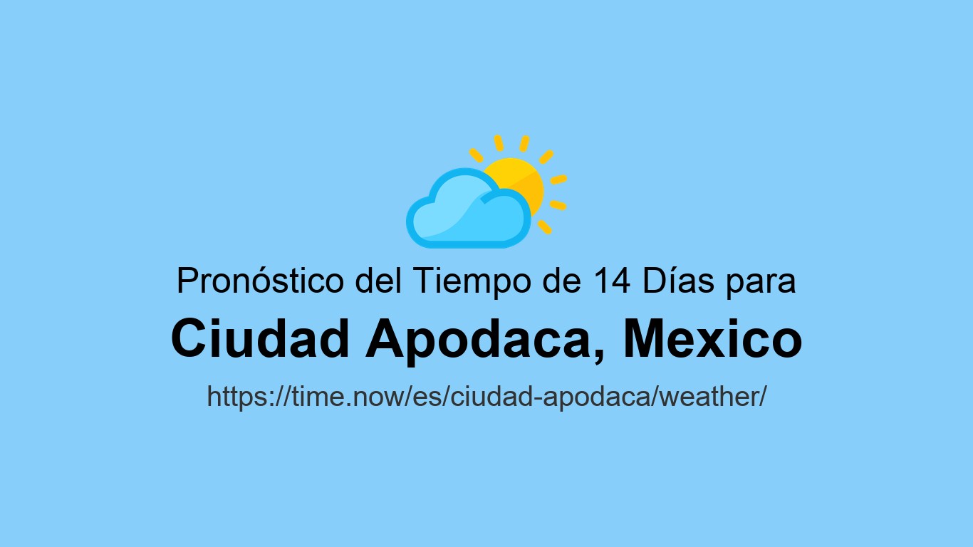 Clima en Ciudad Apodaca | Time.now