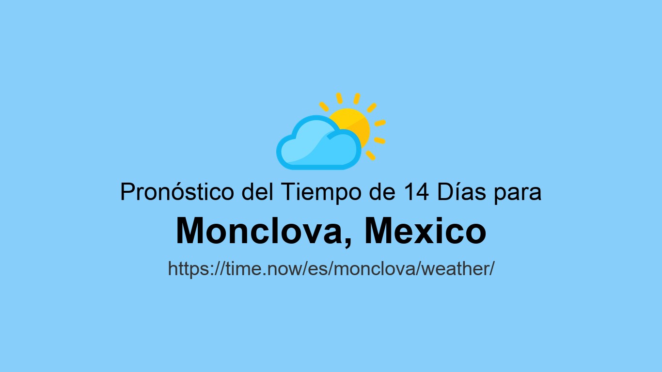 Clima en Monclova | Time.now