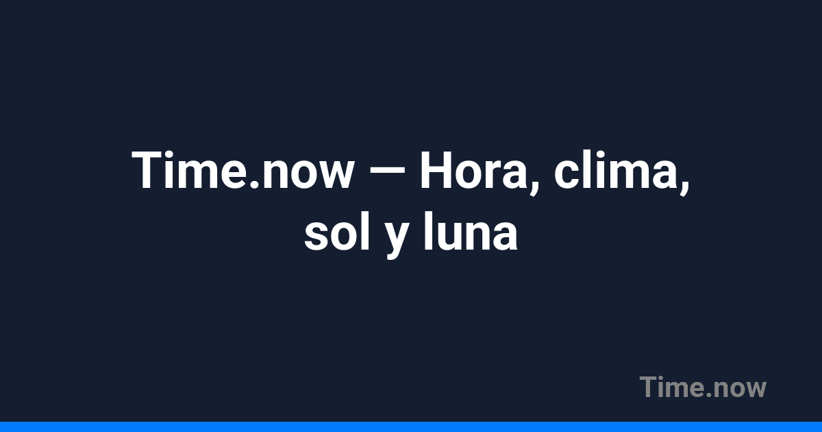 Hora Actual en Navarra, España | Time.now